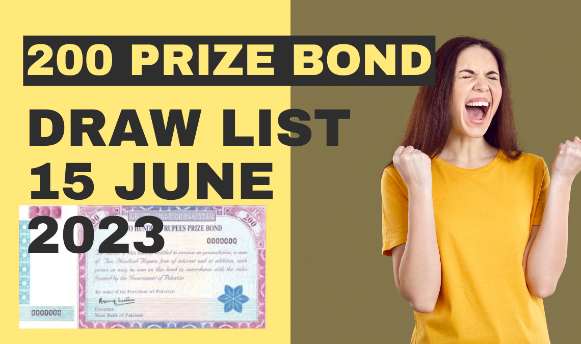 200 Prize Bond List 15 June 2023 At Quetta No 94th | Check Online